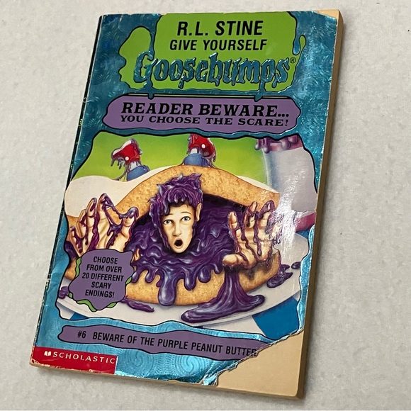 Scholastic | Accents | R L Stine Book Give Yourself Goosebumps Beware ...